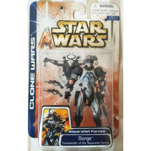 Star Wars Clone Wars DURGE Commander of the Separatist Forces Action ...