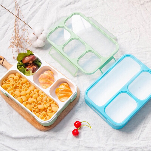 กล่องข้าว Yooyee Lunch box พกพา 1000 ml เกรดพรีเมี่ยม | Shopee Thailand