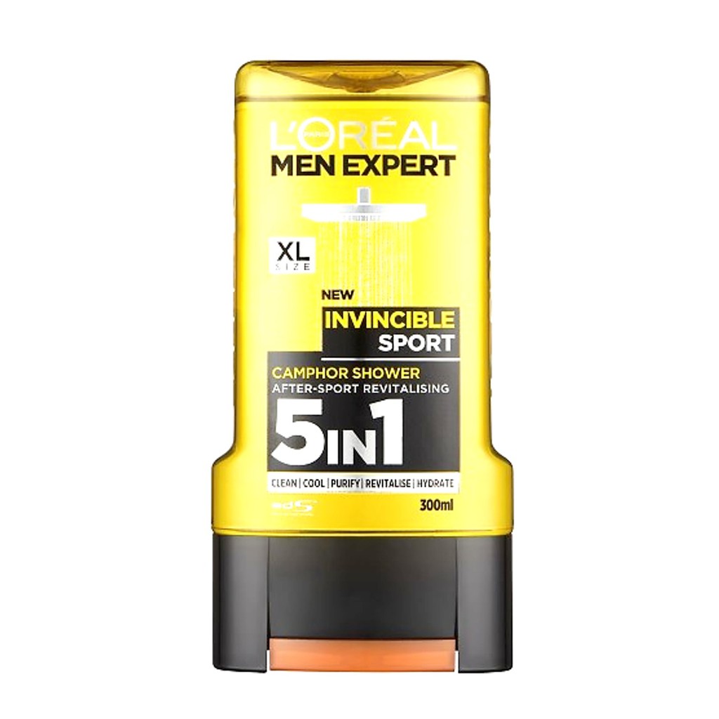 L’Oreal Men Expert Invincible Sport Revitalising After Sport Shower Gel ...