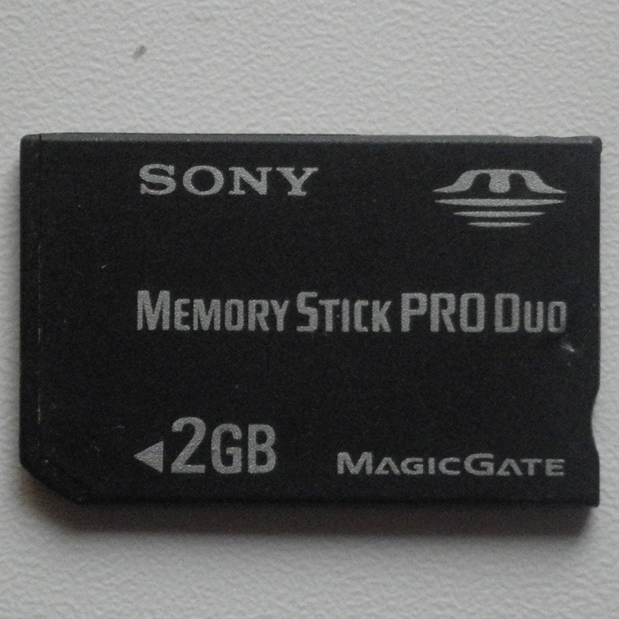 Sony 2GB Memroy Stick Pro Duo MAGICGATE บัตรเก็บข้อมูล | Shopee Thailand
