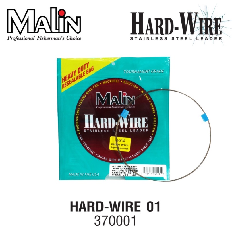 อุปกรณ์ตกปลา แท้จาก MALIN ลวดแข็ง รุ่น HARD-WIRE | Shopee Thailand