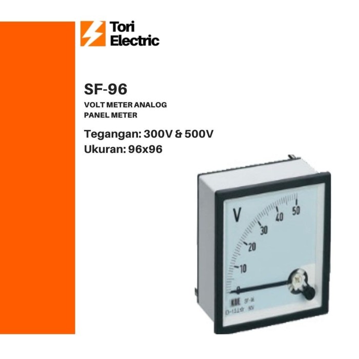 Sf - 96 500 V แผงมิเตอร์วัดแรงดันไฟฟ้าโวลต์มิเตอร์ | Shopee Thailand