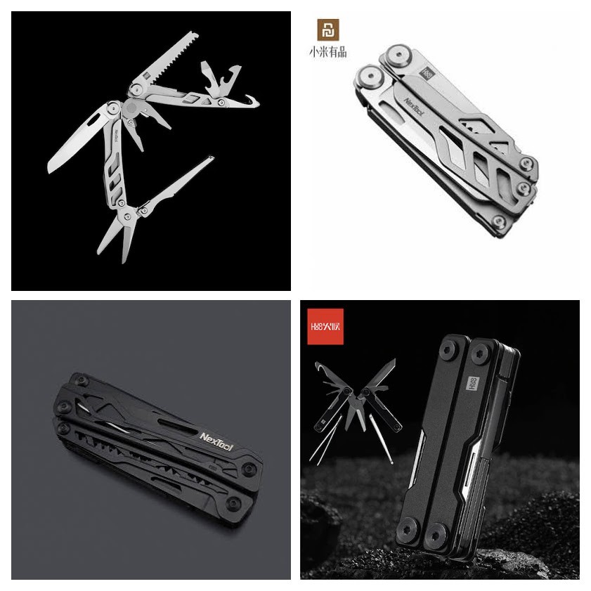 มีดพก มีดพับ อเนกประสงค์ Xiaomi HuoHou Nextool Multi-Function Knife Pocket Folding Stainless ...