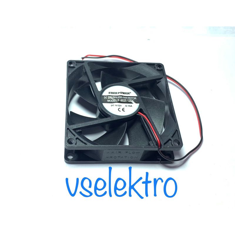 พัดลม DC 8X8 CM/ COOLING FAN/COOLING FAN/COMPUTER FAN DC 8CM 12V ...