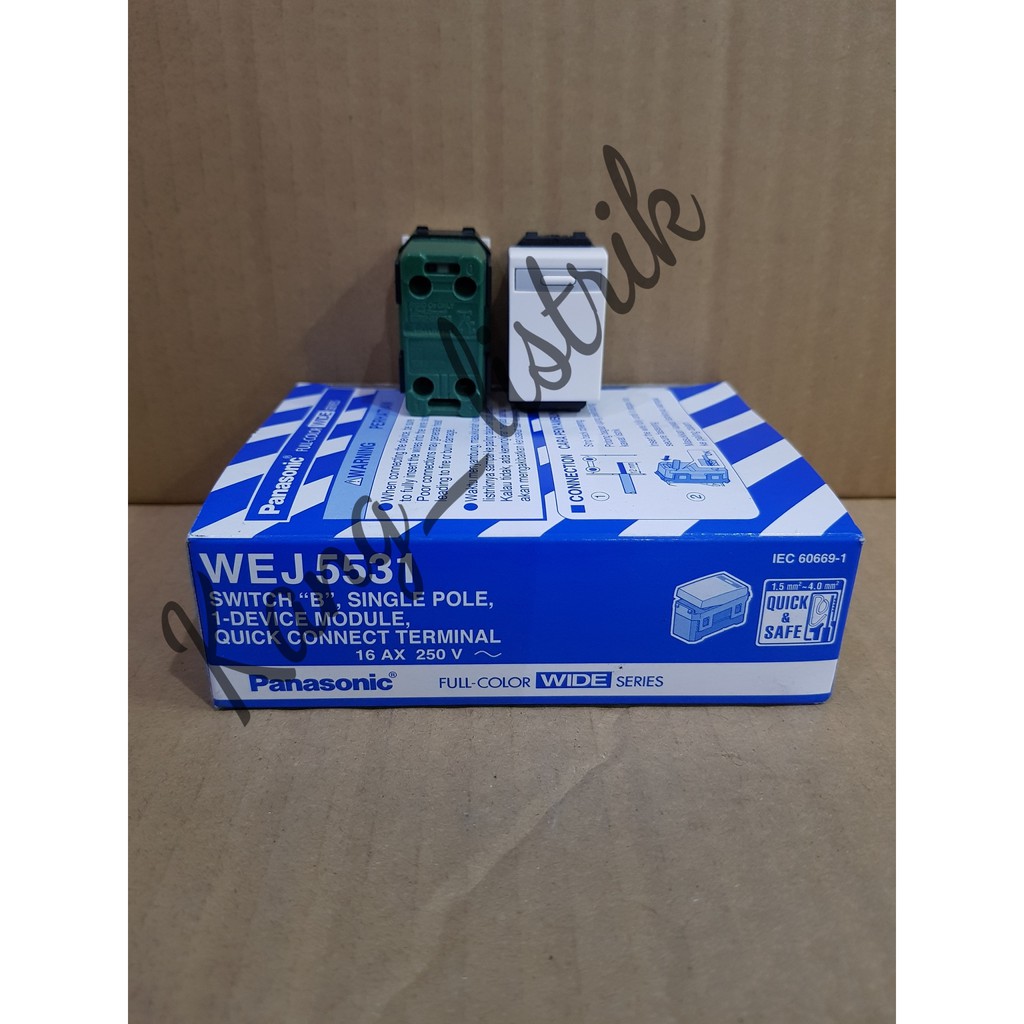 สวิตช์ Panasonic "B" 16AX - WEJ5531 | Shopee Thailand