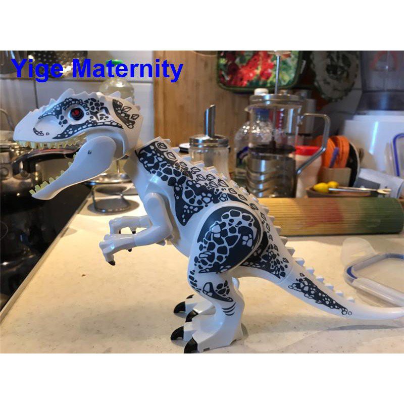 ♙yige Big Size 2428cm Green Baryonyx Lego Jurassic World Dinosaurs ...