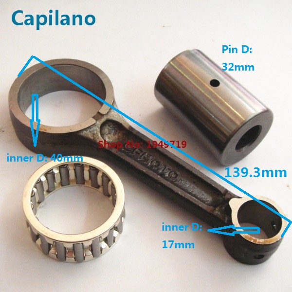 motorcycle CH250 crankshaft crank rod /connecting rod / conrod for ...