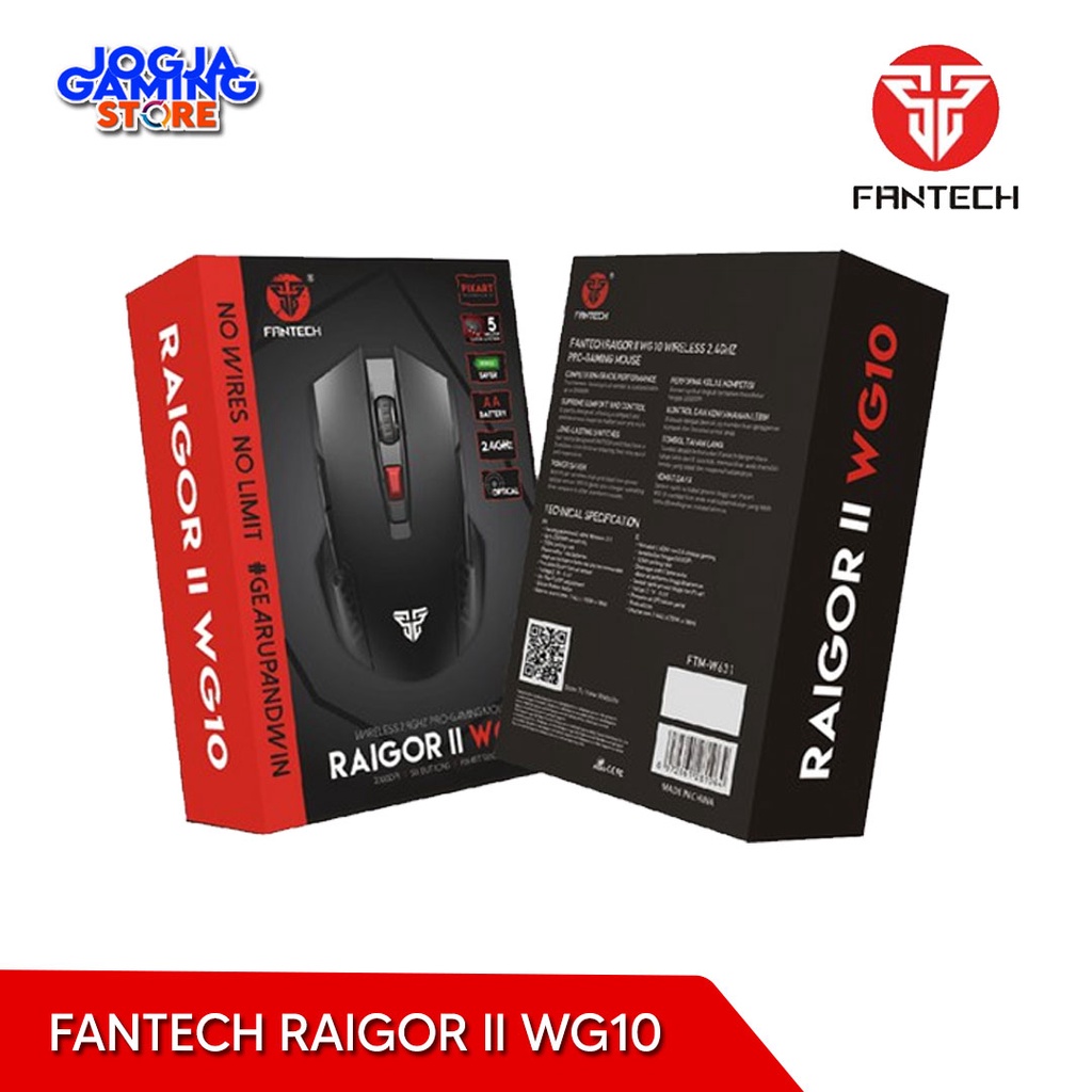 Fantech เมาส์เกมมิ่งไร้สาย II WG10 WG-10 WG10 | Shopee Thailand