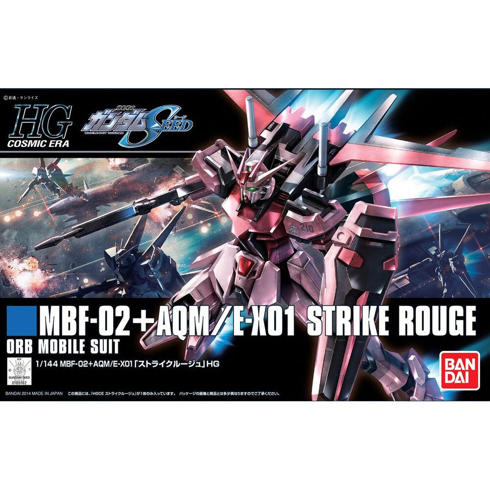 Bandai HG SEED HGCE MBF-02+ AQM E-X01 Strike Rouge : 452 ByGStyle | Shopee Thailand