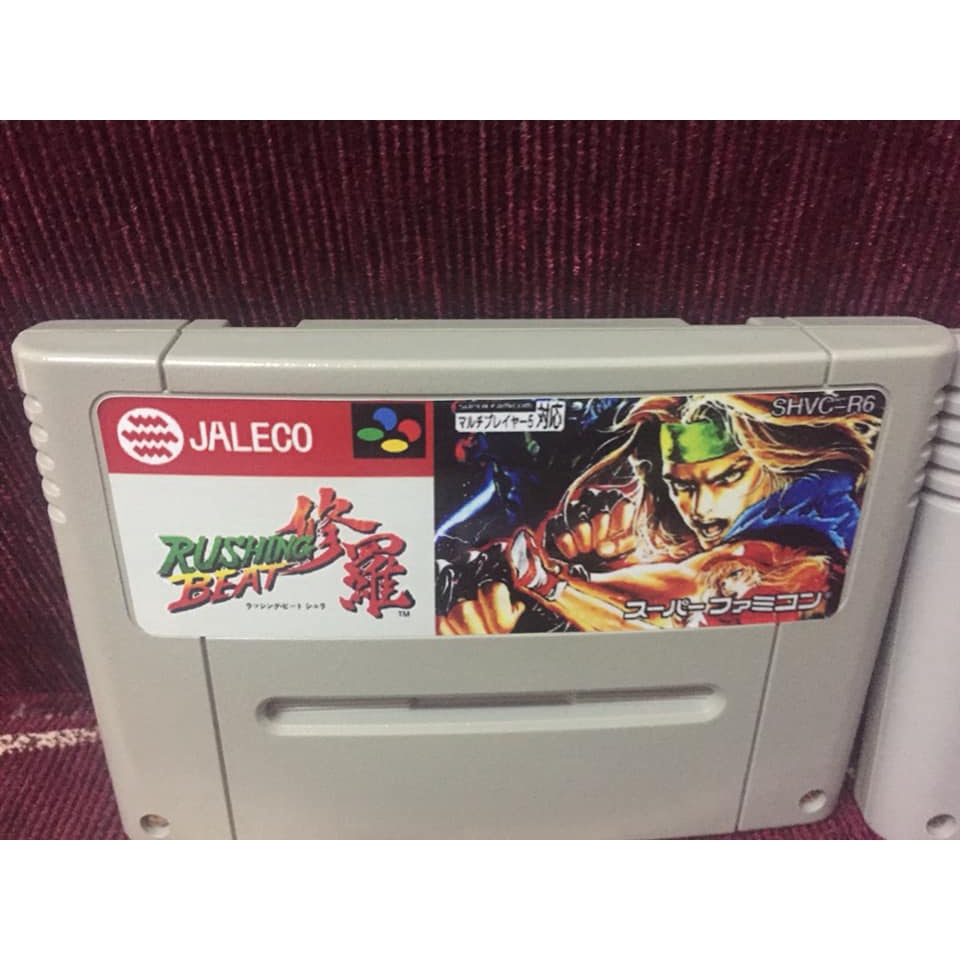 ตลับ SFC Rushing Beat Shura ( ตลับ Repro) Super famicom | Shopee Thailand