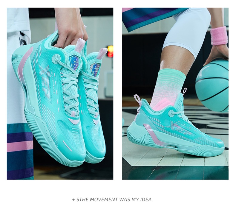 Xtep Jeremy Lin Levitation 6.0 รองเท้ากีฬา รองเท้าบาสเก็ตบอล ระบายอากาศ ...