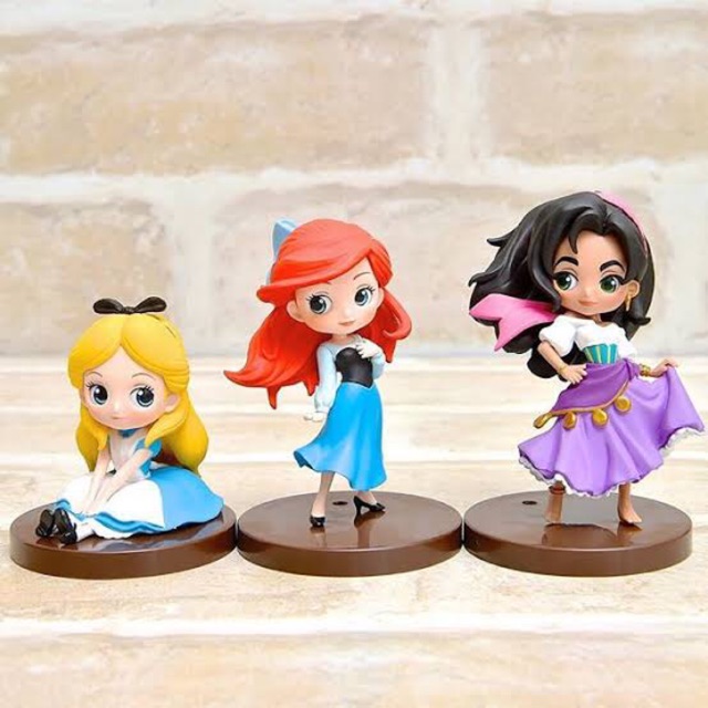 Q Posket Princesses Model Set Box 3 กล่อง ต่อ 1 Set | Shopee Thailand