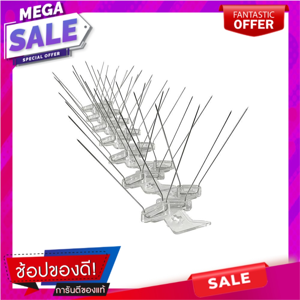 อุปกรณ์ป้องกันนกเล็ก DEXZON S2 5.17 ม. อุปกรณ์กำจัดแมลงและสัตว์รบกวน BIRD CONTROL SPIKES FOR ...