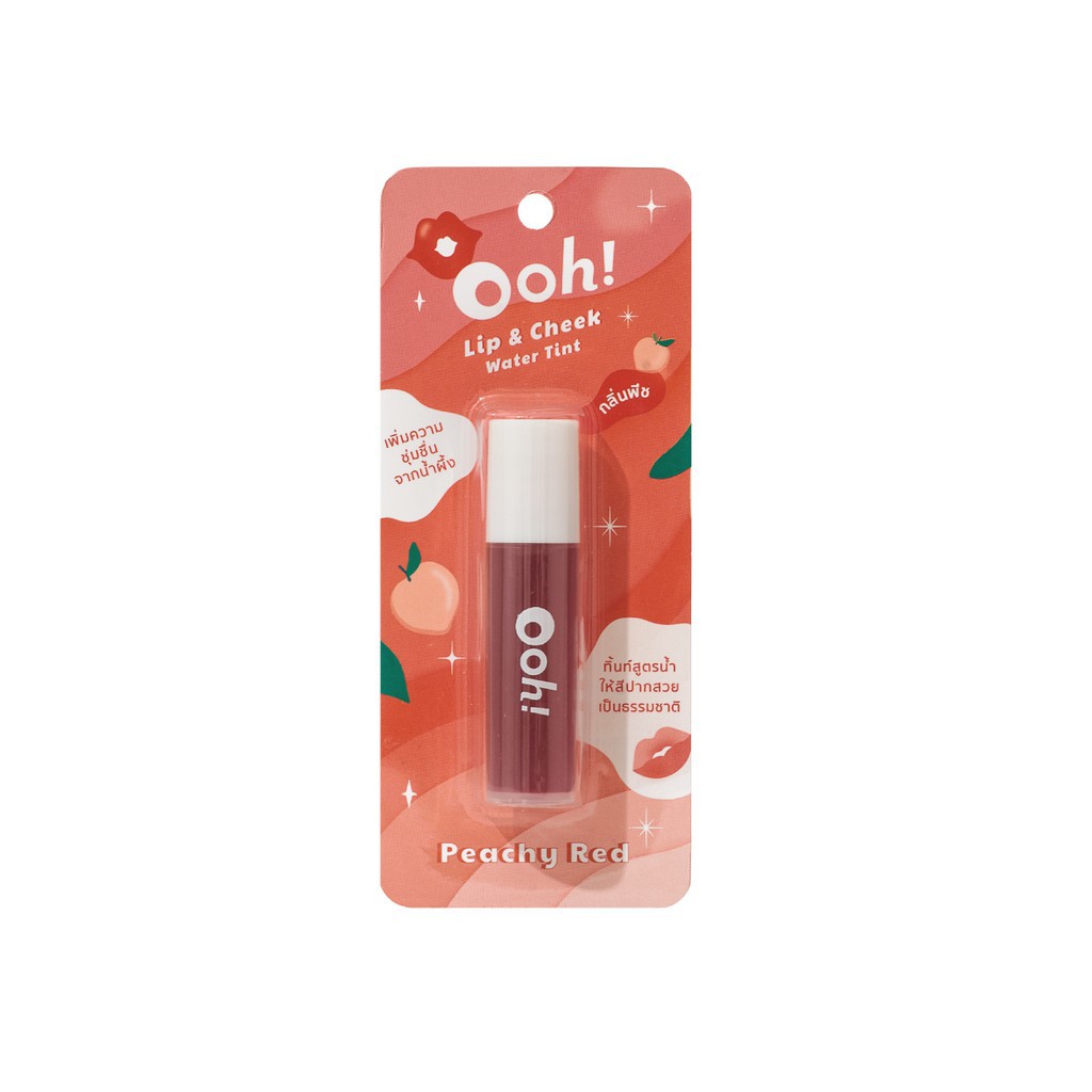 [1ชิ้น] Ooh! Tint ทินท์สูตรน้ำ กลิ่นพีช | Shopee Thailand