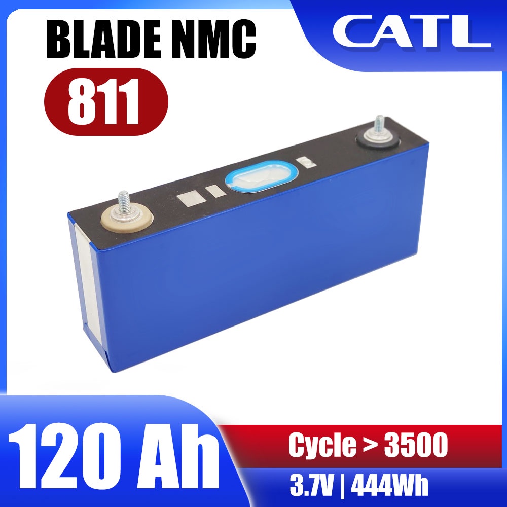 แบตเตอรี่ CATL NMC 811 120 ah Blade ลิเธียม 3.7V Lithium Ion GRADE A ...