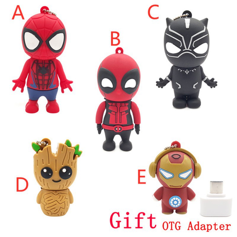 อะแดปเตอร์ USB 2.0 สำหรับ Spider Man USB 2.0 | Shopee Thailand