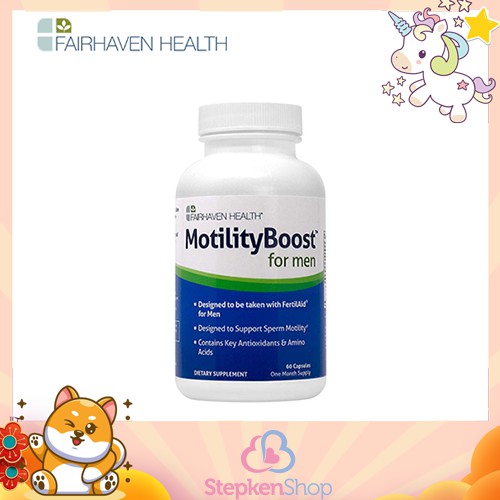 FertilAid MotilityBoost for Men: Support Sperm Motility | Shopee Thailand