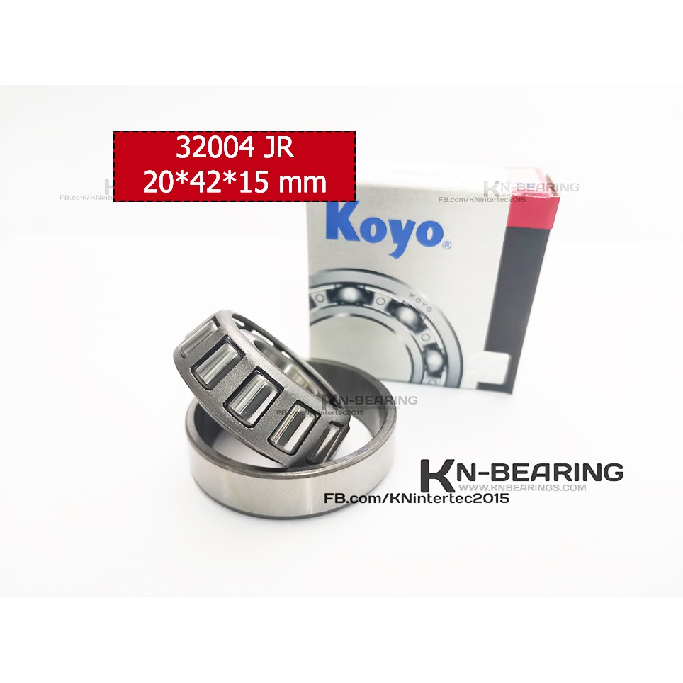 (ราคาต่อตลับ)32004 ลูกปืนเทเปอร์ ยี่ห้อ KOYO ขนาด 20*42*15 | Shopee ...