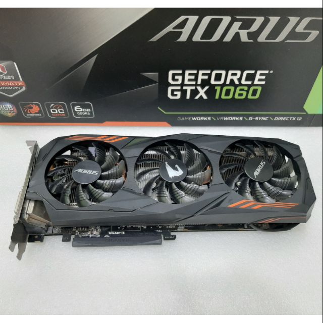 Aorus gtx 1060 6g oc RGB | Shopee Thailand