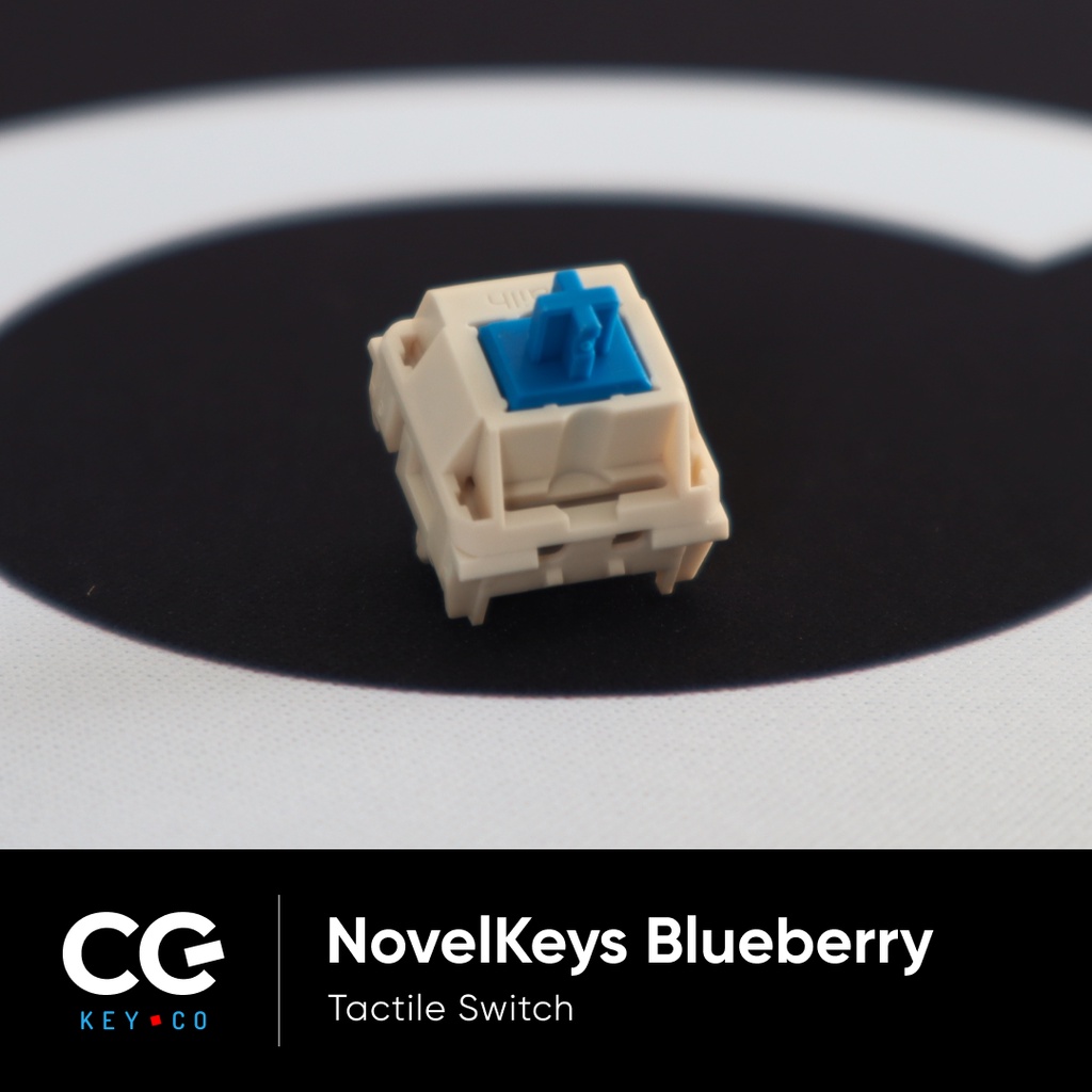 NovelKeys x Kailh Blueberry Tactile Switch สวิตช์คีย์บอร์ด สองจังหวะ ...