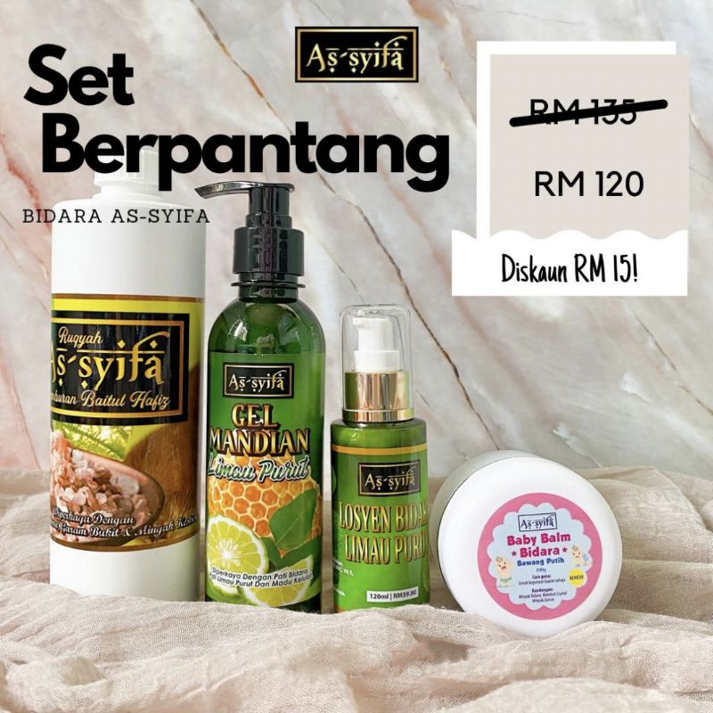 Bidara Assyifa HQ BERPANTANG SET | Shopee Thailand