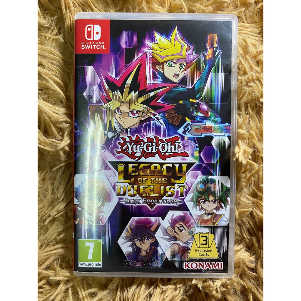 (มือ2) Nintendo Switch : Yu-Gi-Oh Legacy of The Duelist Link Evolution แผ่นเกม มือสอง สภาพดี ...