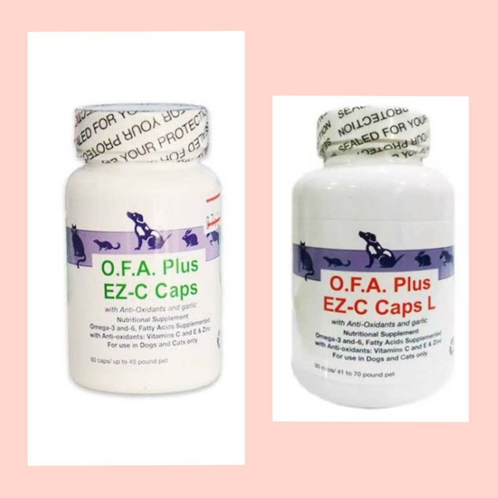 O.F.A. Plus จำนวน 60 แคปซูล อาหารเสริมบำรุง ผิวหนัง สำหรับสุนัข ...