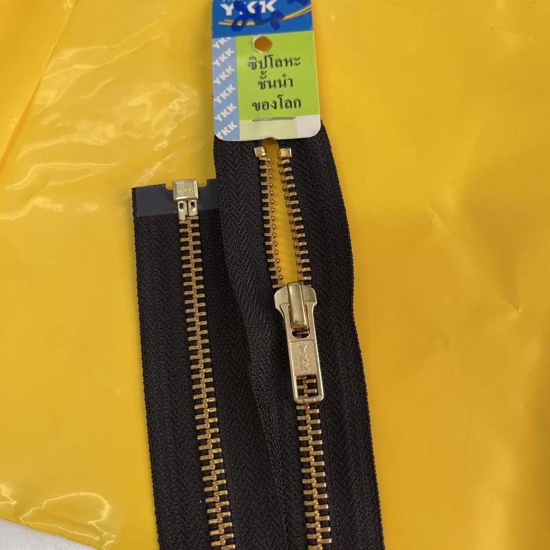 ซิปเสื้อหนาว ซิปถอดได้ ฟันโลหะ #5 Ykk | Shopee Thailand