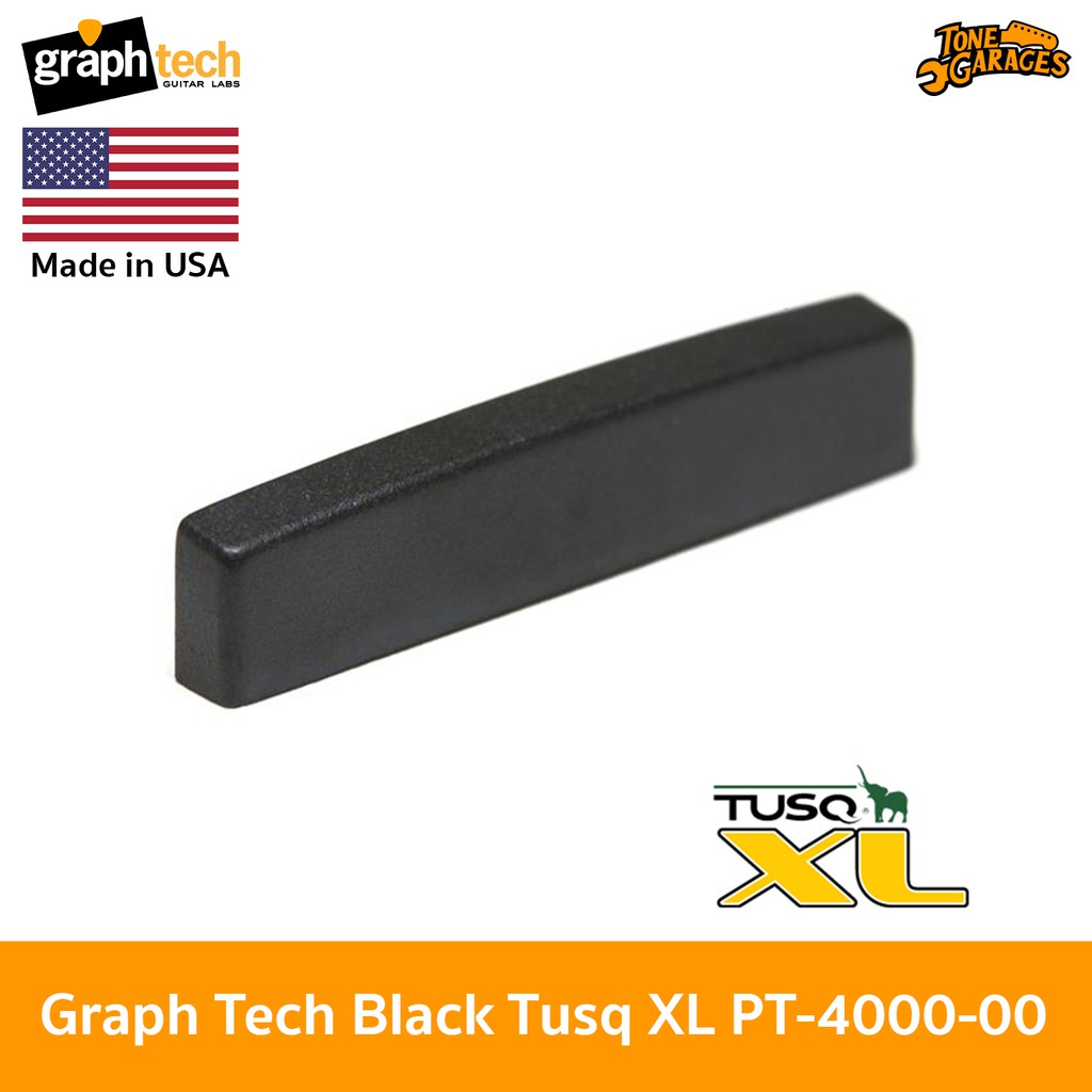 Graph Tech PT-4000-00 Black Tusq XL Graphite Nut Blank หย่อง (แต่งเอง ...