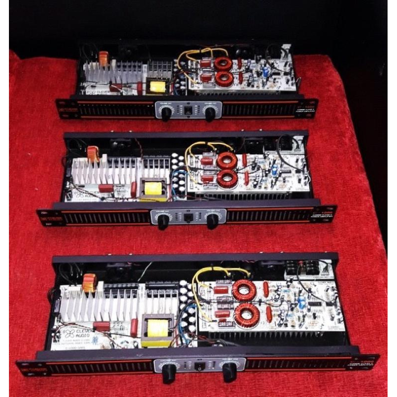 เครื่องขยายเสียง พาเวอร์แอมป์ power amp 600W 1000W 1200W 1600W ขนาด1U ...