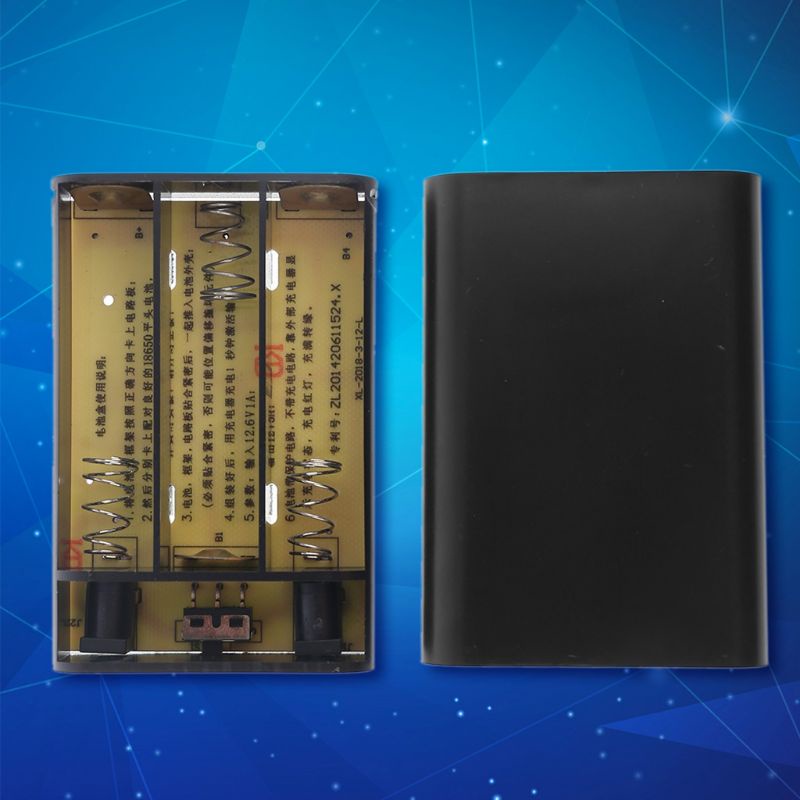 Rr Diy 3x 18650 แบตเตอรี่กล่อง 12V ที่ชาร์จพาวเวอร์ซัพพลายสําหรับไฟ Led ...