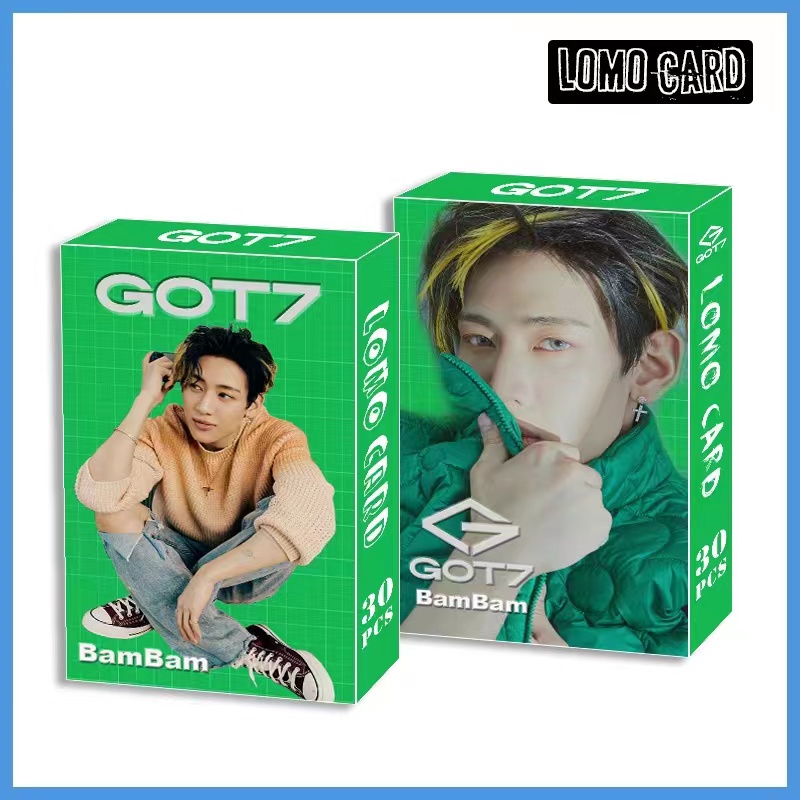 Got7 Album 《GOT7》Photocard Mark JB Jackson Lomo Card 30 ชิ้น ต่อกล่อง | Shopee Thailand
