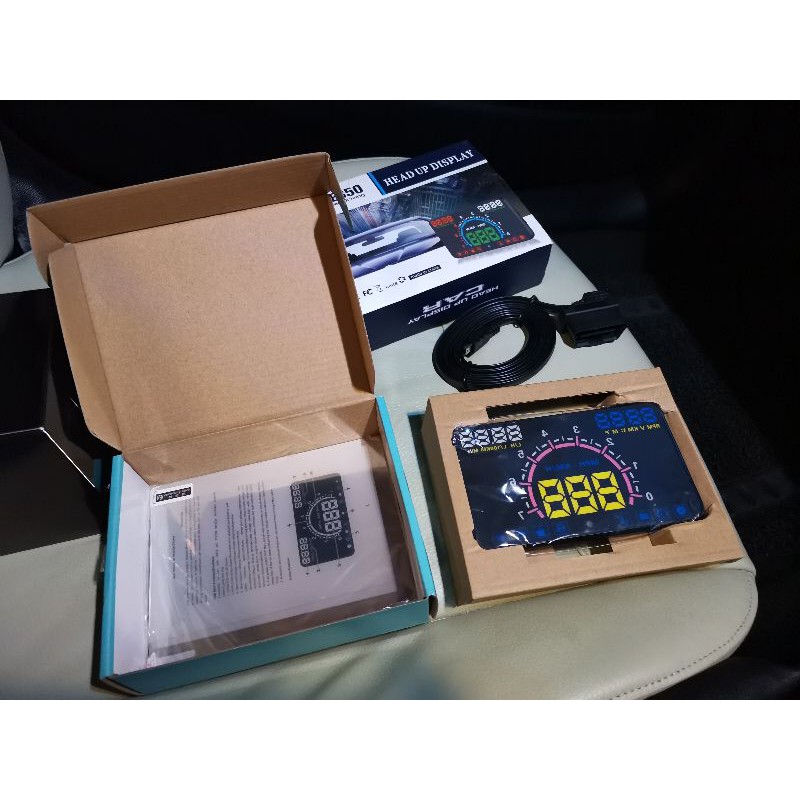 สินค้าใหม่ OBD2 HUD รุ่น E350 จอแสดงผลเรือนไมล์ วัดรอบ | Shopee Thailand