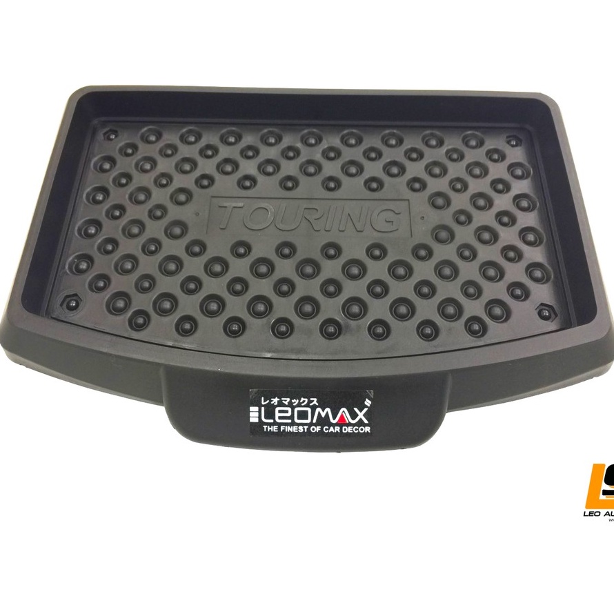 LEOMAX ถาดยาง PVC อเนกประสงค์ สำหรับวางสิ่งของ รุ่น SH-514 พร้อมกาวอย่างดี (สีดำ) | Shopee Thailand