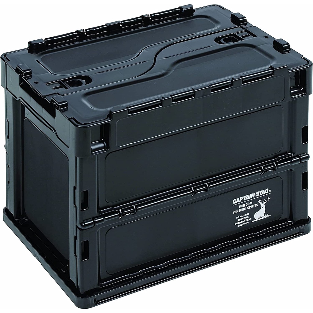 Captain Stag CS Black Label FD Container ลังคอนเทรนเนอร์พับได้ ใช้งานสะดวก ประหยัดเนื้อที่การจัด ...