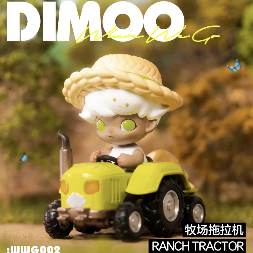 Dimoo Where We Go Series Blind box [ของแท้] ตุ๊กตาฟิกเกอร์น่ารัก ...
