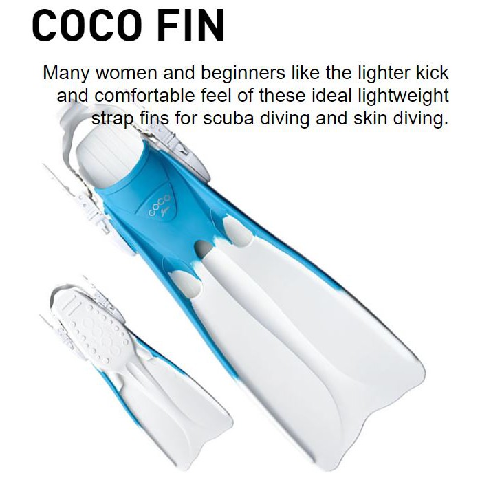 Gull - Coco - Open heel fins - ตีนกบ - เพื่อผู้หญิง | Shopee Thailand