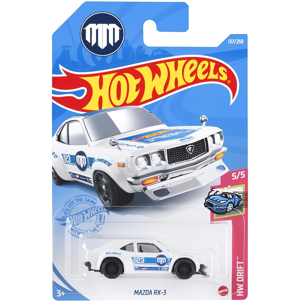 [พร้อมส่ง] รถเหล็ก HOTWHEELS ของแท้ Mazda RX-3 (White) HW2021_#137 ...