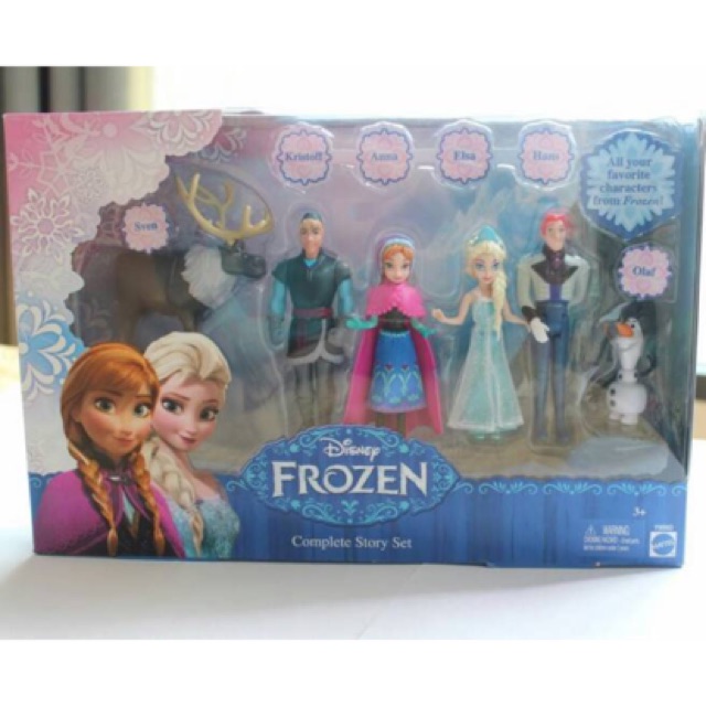 Frozen Doll Complete Set 6 ตัว | Shopee Thailand