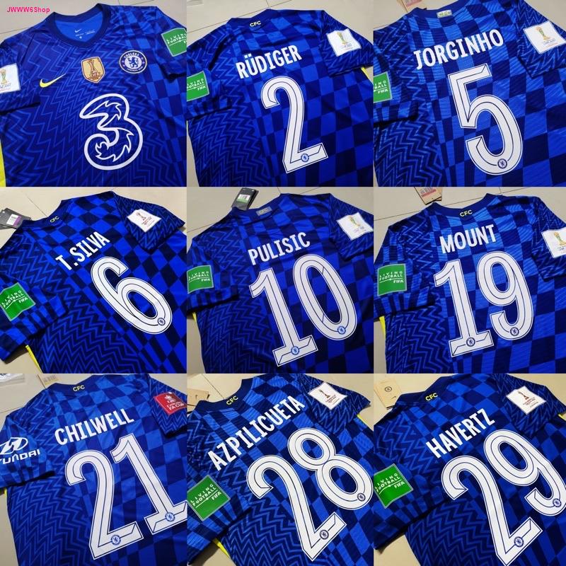CHELSEA home kit 2021/2022 เสื้อเชลซี เหย้า ปี | Shopee Thailand