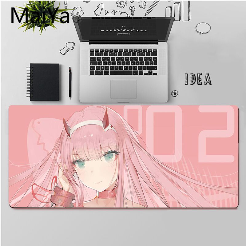 แผ่นรองเมาส์ Zero Two Darling in the FranXX Customized laptop Gaming ...