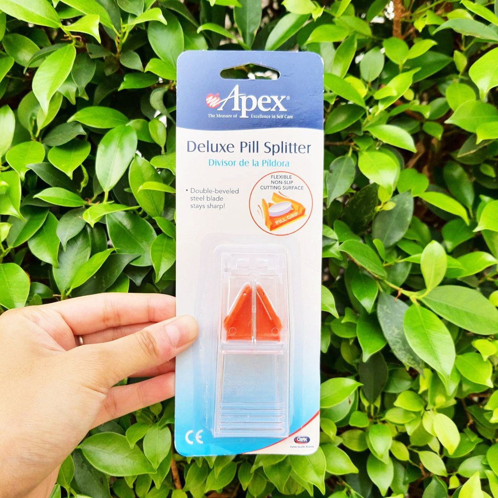 อุปกรณ์ตัดแบ่งเม็ดยา Deluxe Pill Splitter (Apex®) ที่ตัดยา ตลับตัดยา ...