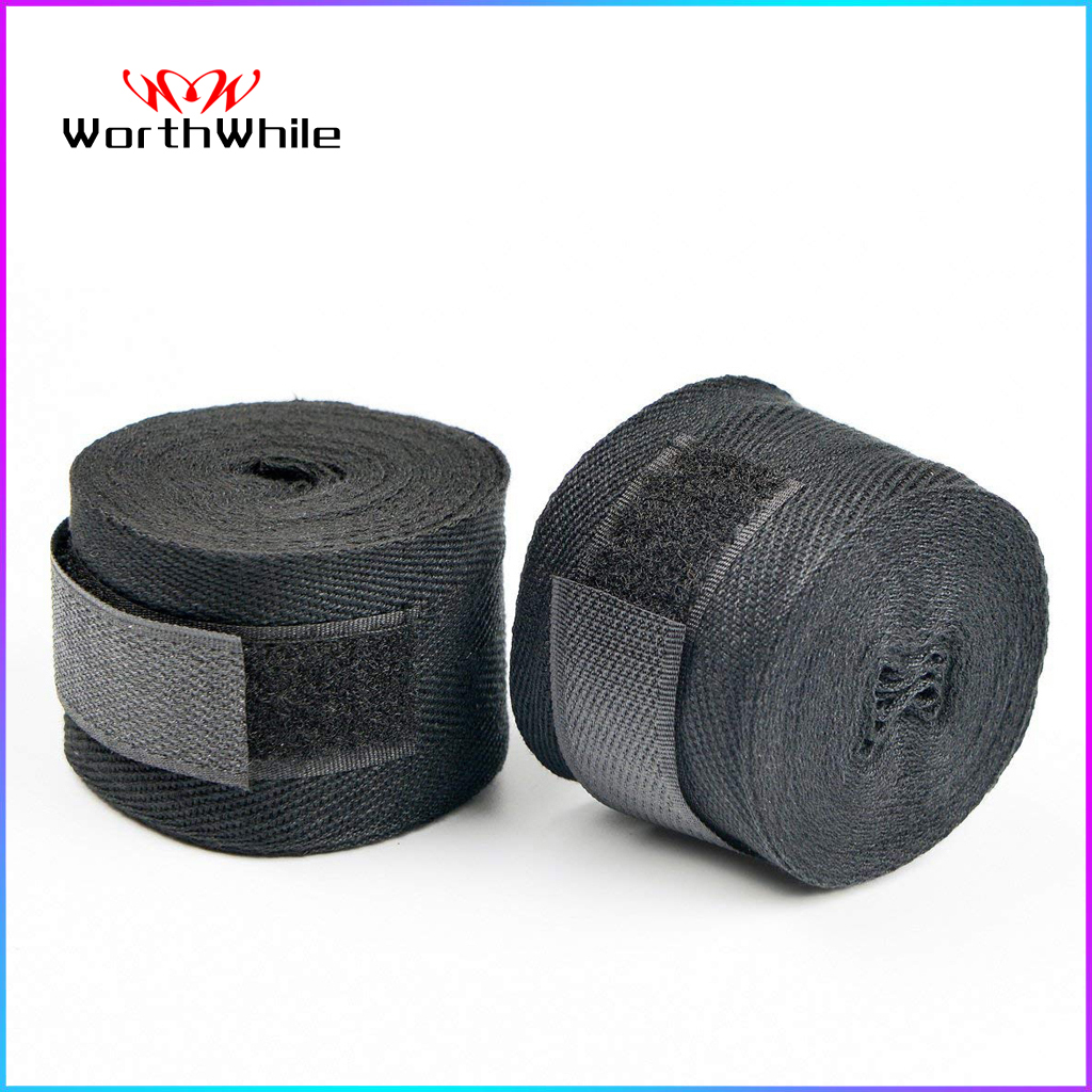Worthwhile 1 คู่ผ้าฝ้าย Kick Boxing Wraps ผ้าพันคอผู้ชาย Sanda ...
