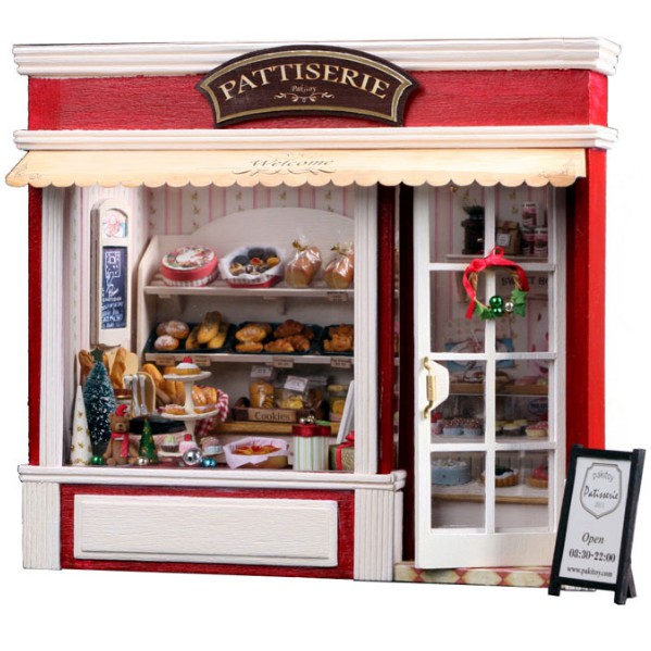 พรีออเดอร์ PAKITOY บ้านตุ๊กตา บ้านจิ๋ว DIY ชุด The European Travel ...