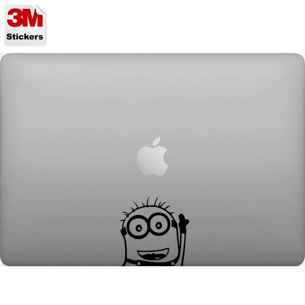 minion hand up สติ๊กเกอร์ 3M ลอกออกไม่มีคราบกาว Removable 3M sticker ...