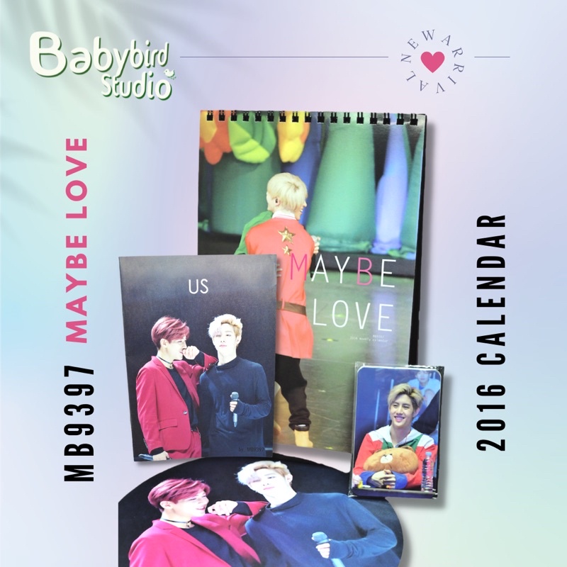 MB9397 - MAYBE LOVE Calendar (Markbam) | Shopee Thailand