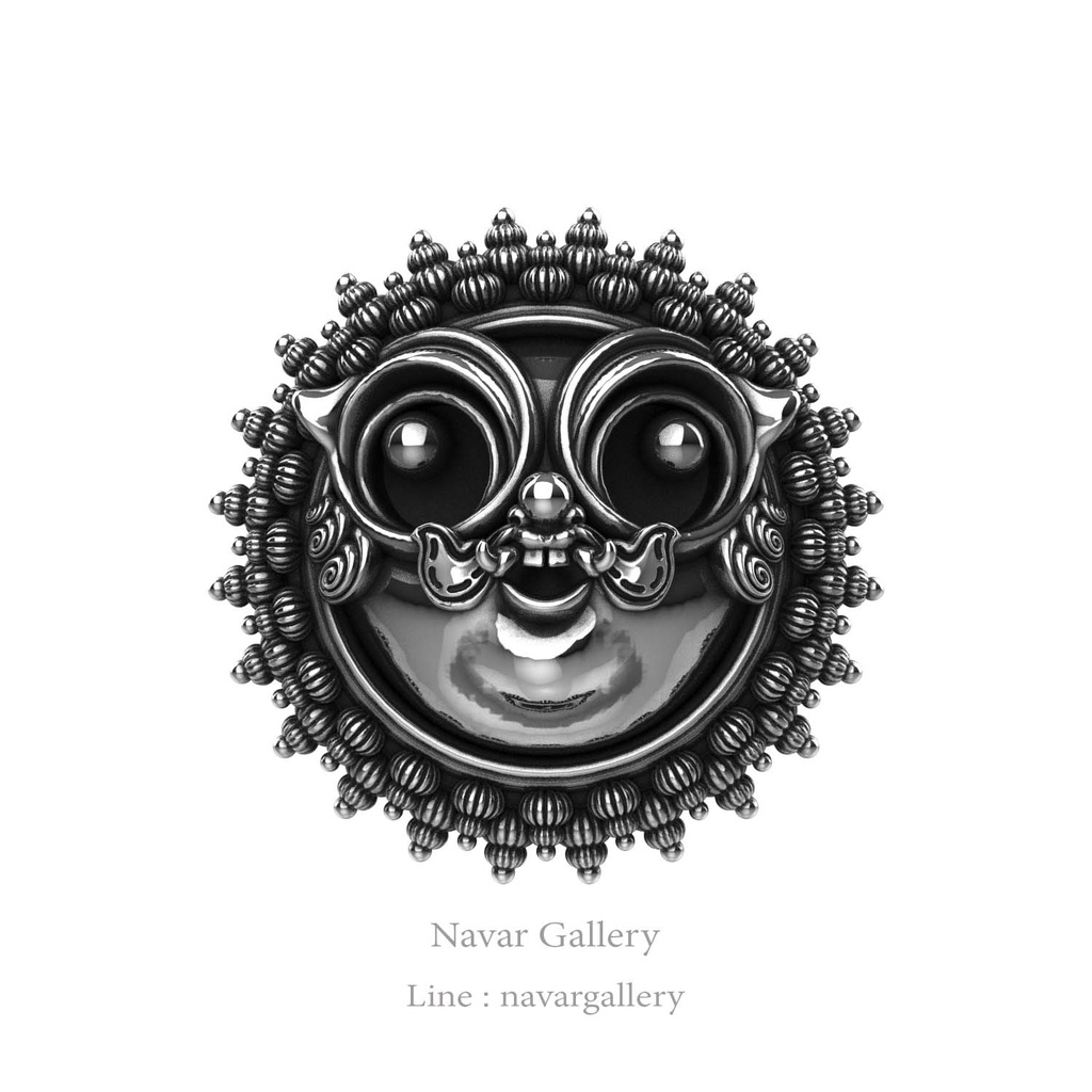 Navar Gallery : ชาร์มพระอาทิตย์ เนื้อเงินแท้ 92.5 Sun Charm Silver 92.5 ...