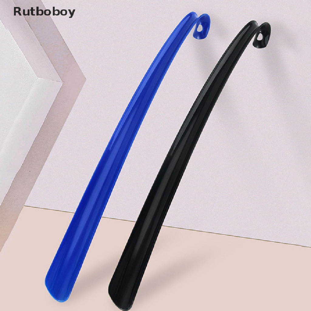 [Rut] Plastic Extra Long Shoehorn Lazy Shoe Helper Long Handle Shoes ...