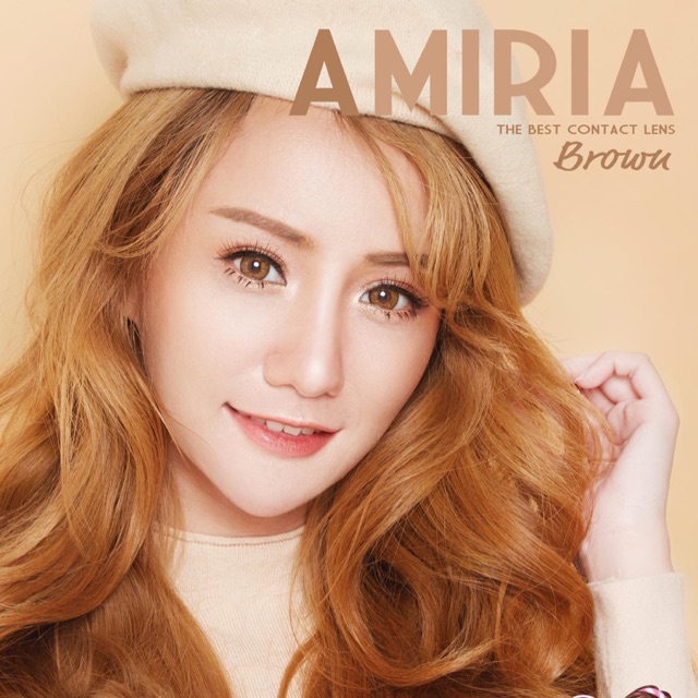Amiria brown พร้อมส่งค่าสายตา (prettydoll) | Shopee Thailand