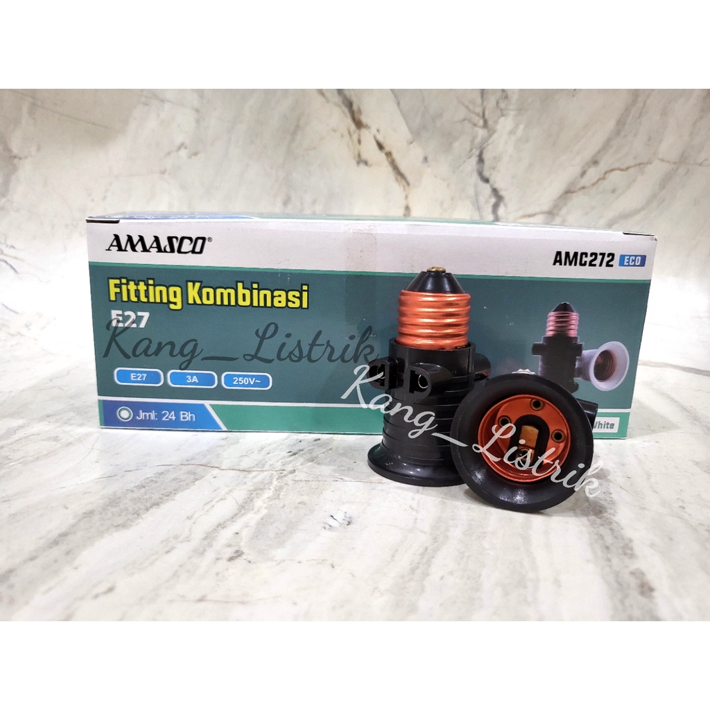 ฟิตติ้งไฟแบบรวม / Amasco AMC272B ฟิตติ้งแบบรวม | Shopee Thailand